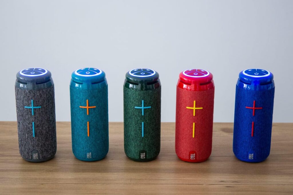 Parlante T&G Portable Bluetooth USB Memoria – DC Servicios Informáticos